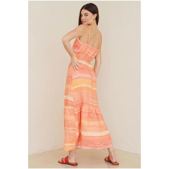 Bella Dahl | Dresses | New Bella Dahl Square Neck Sami Maxi Dress In ...